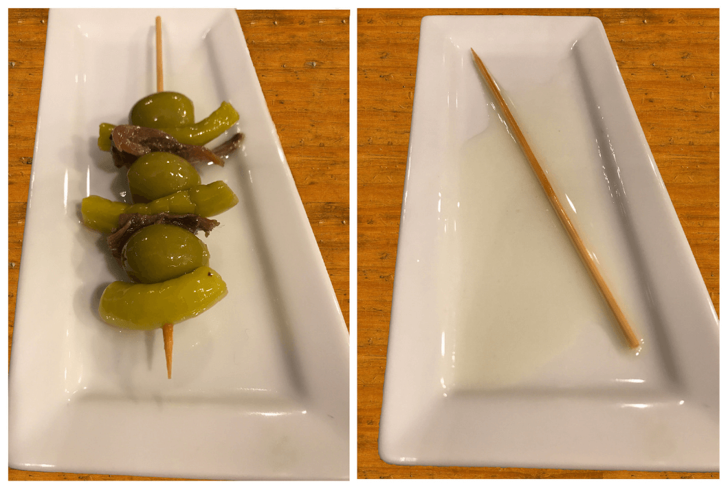 Receta de Gilda, el clásico de San Sebastían que no pasa de moda.